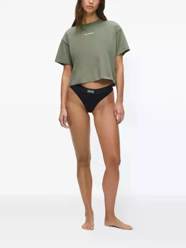 Karl Lagerfeld Logo-patch Thongs