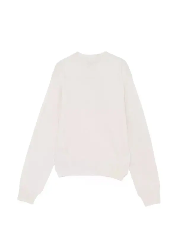HAIKURE Rose Crew-neck Sweater - Neutrals