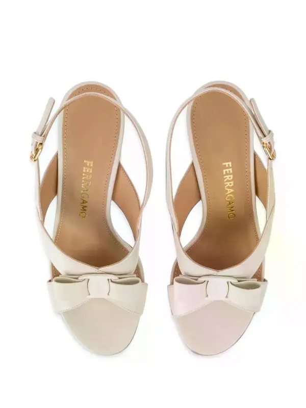 FERRAGAMO Vara Bow Platform Sandals