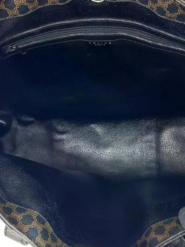Celine 1998 Macadam Coated Canvas Tote Bag