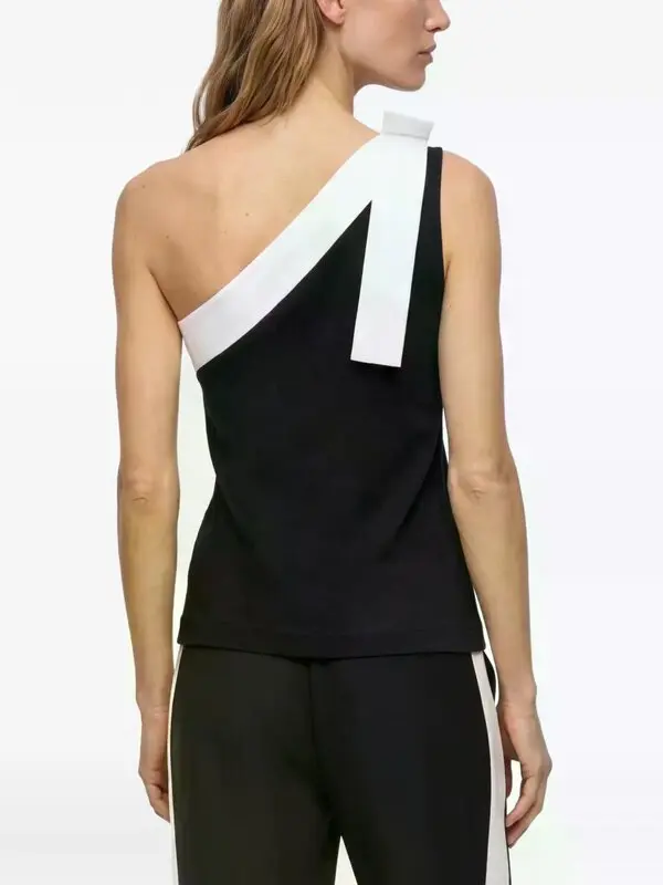 Karl Lagerfeld One-shoulder Bow Top