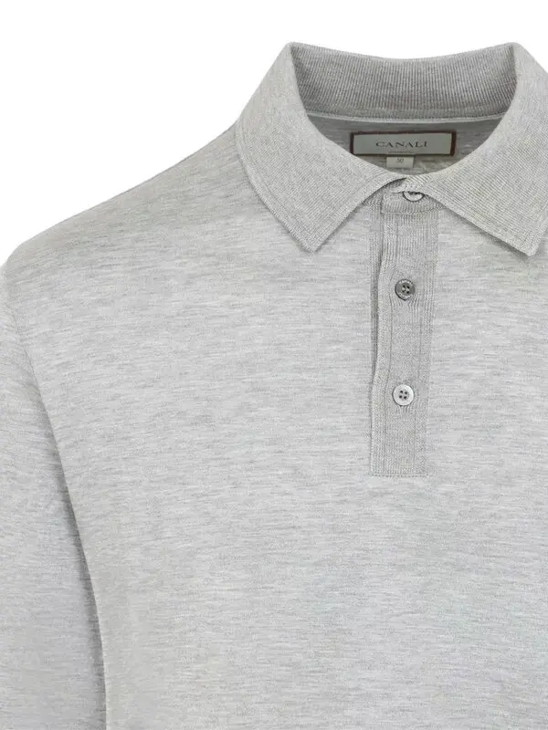 Canali Long-sleeve Polo Shirt