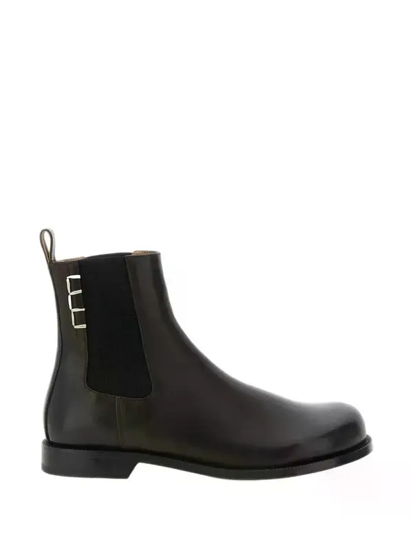 JW Anderson Contrast-stitch Chelsea Ankle Boots - Brown