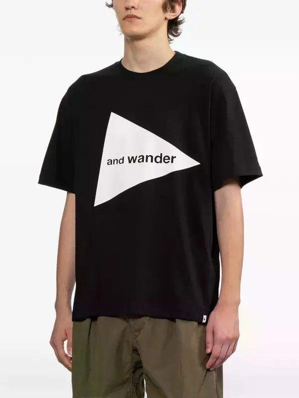 AND WANDER Logo T-shirt