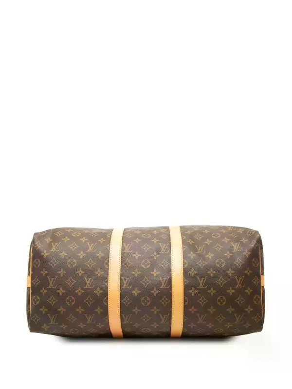 LOUIS VUITTON 2000 Monogram Keepall Bandouliere 50 Travel Bag