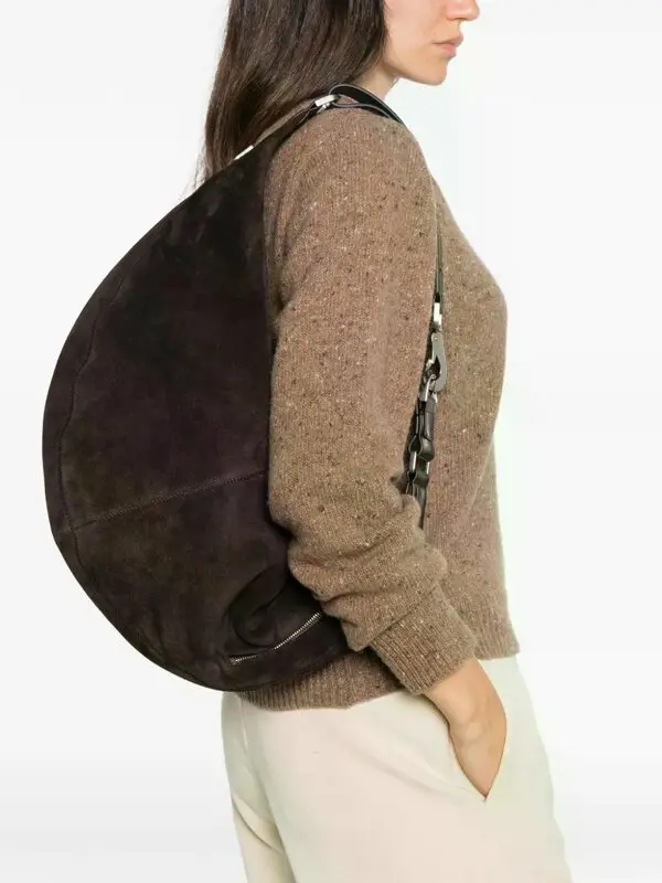 LEMAIRE Quiver Clip Leather Tote Bag
