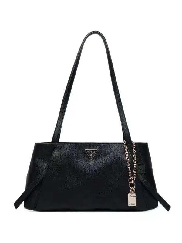 Guess Devon Satchel Bag - Black