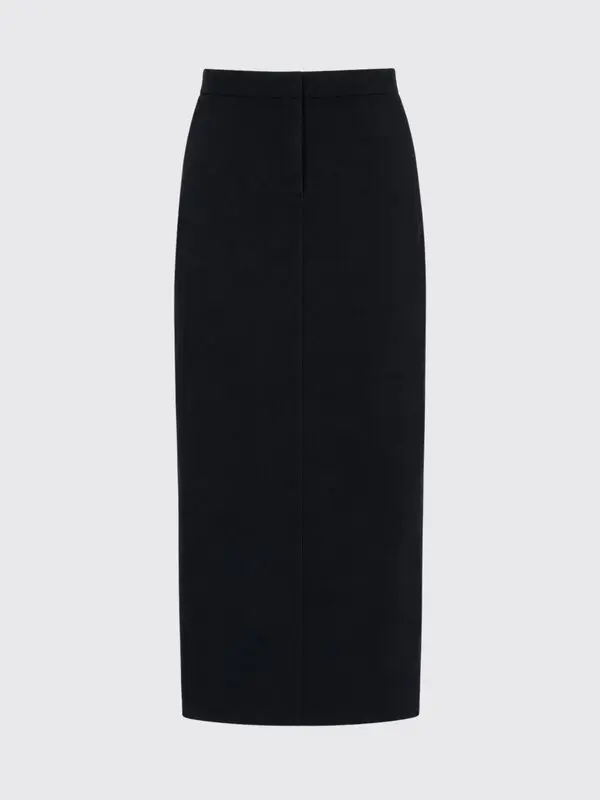 Norma Kamali High-waisted Jersey Midi Pencil Skirt