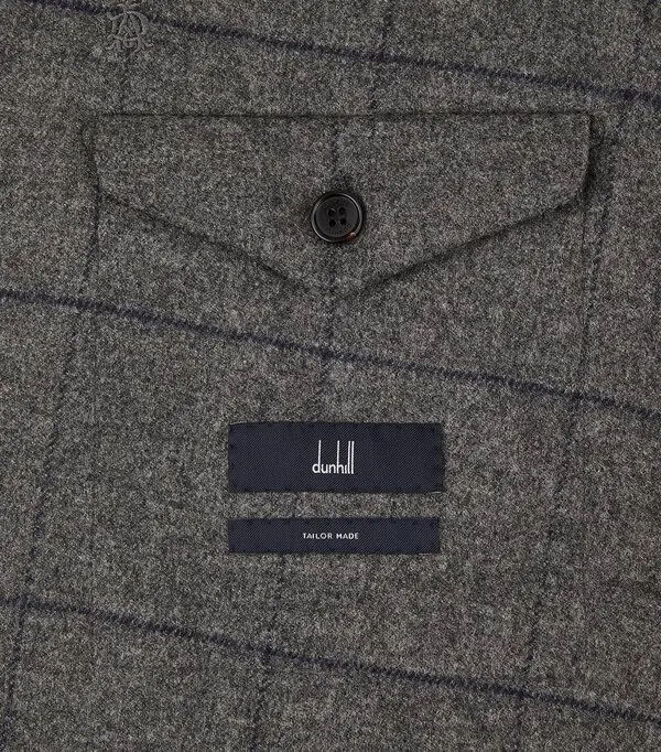 Dunhill Wool Check Jacket