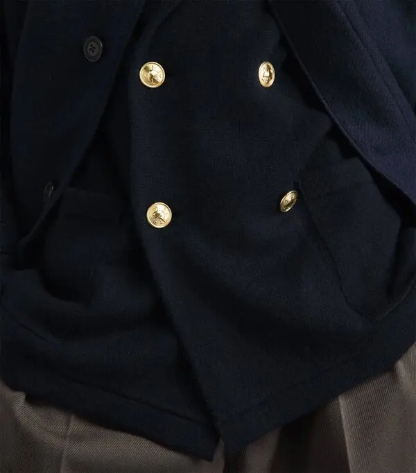 Polo Ralph Lauren Cashmere Knitted Blazer