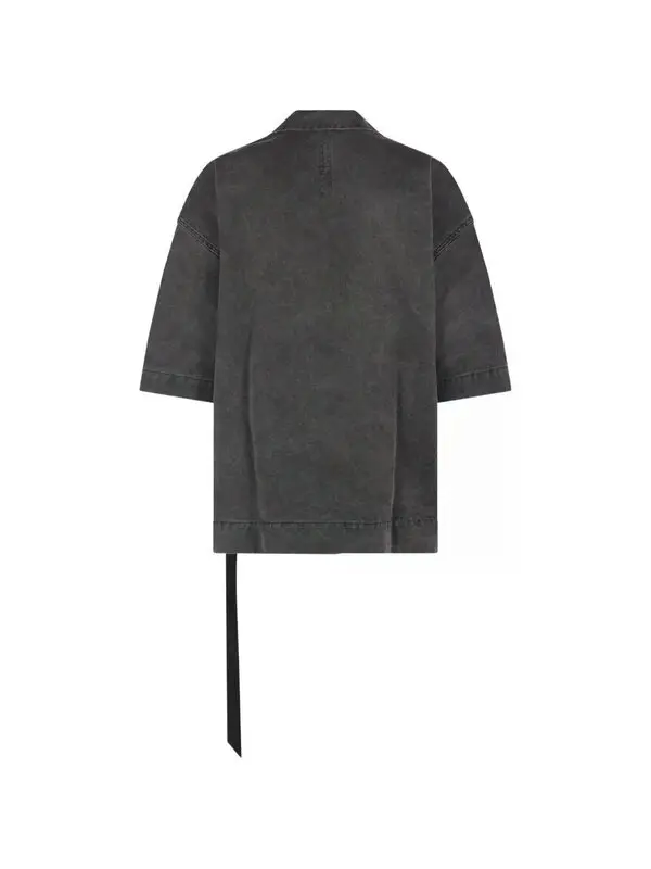 Rick Owens Button-down Short-sleeve Shirt