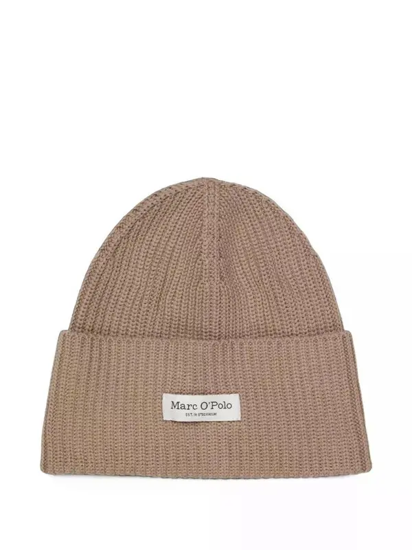 Marc O'polo Ribbed-knit Beanie Hat - Brown