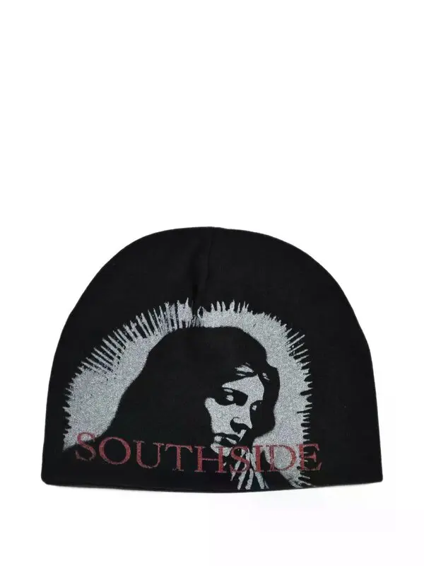 BREATH Maria Graphic-print Beanie Hat