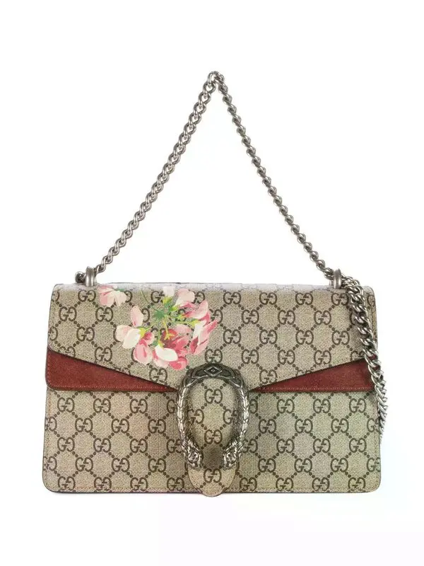 Gucci 2015 Small Dionysus Gg Supreme Blooms Shoulder Bag