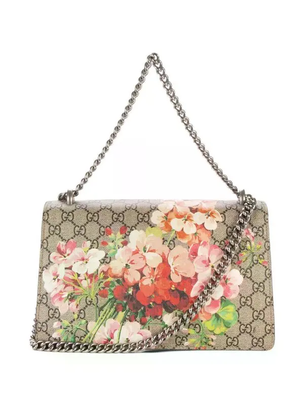 Gucci 2015 Small Dionysus Gg Supreme Blooms Shoulder Bag