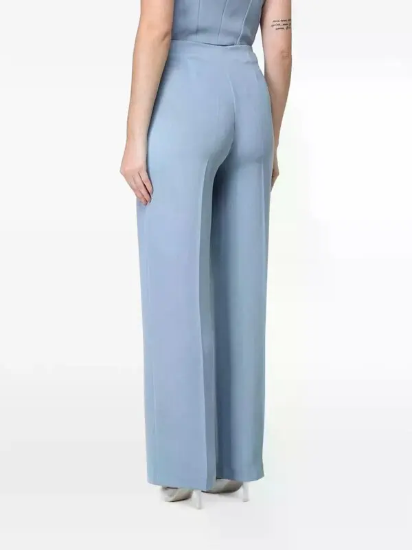 HANITA Pressed-crease Tailored Trousers