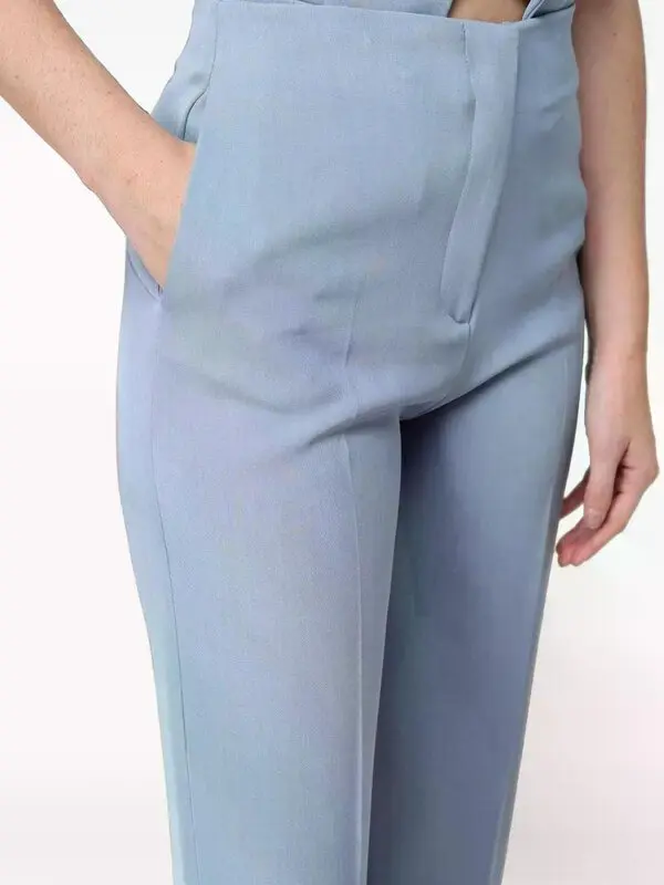 HANITA Pressed-crease Tailored Trousers