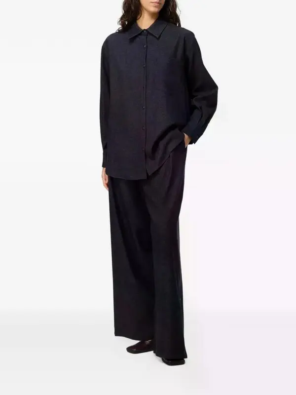 ELEH Chest-pocket Button-up Shirt