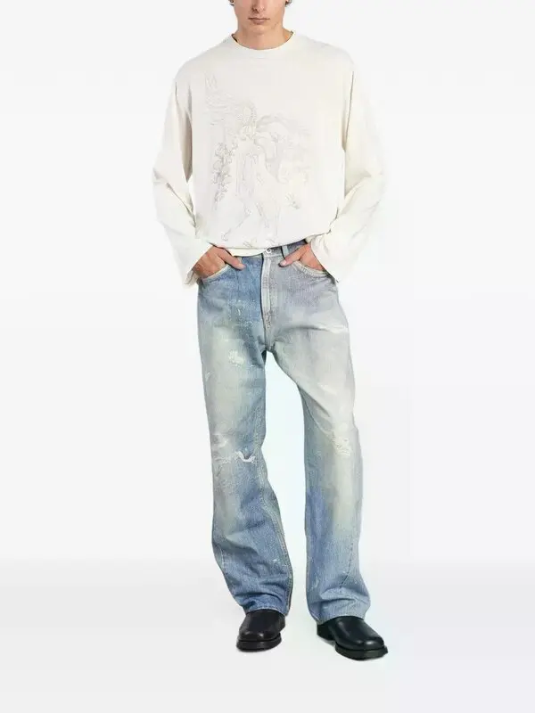 Our Legacy Third Cut Digital Denim Print Jeans