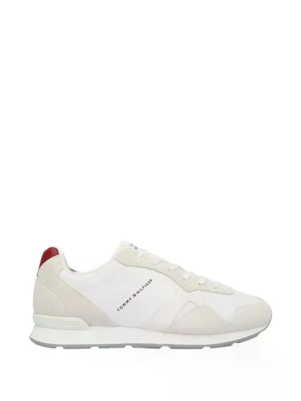 Tommy Hilfiger Panelled Low-top Sneakers - White