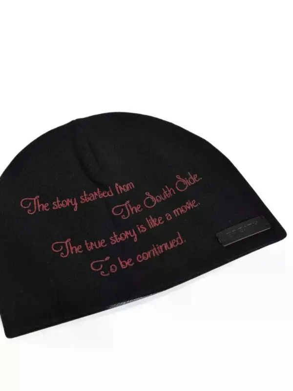 BREATH Angel Graphic-print Beanie Hat