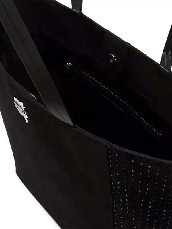 Karl Lagerfeld Ikon Rhinestone-embellished Tote Bag