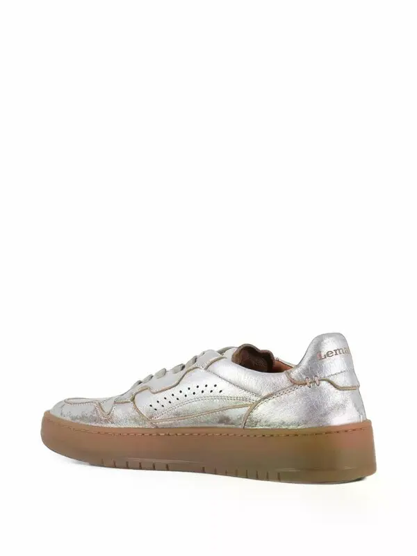 LEMARGO Perforated Panelled Sneakers