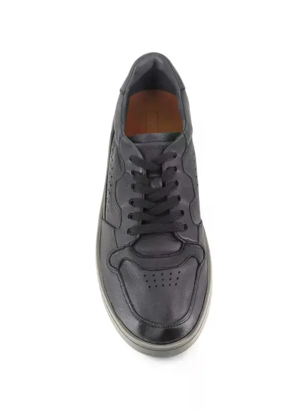 LEMARGO Perforated Panelled Sneakers