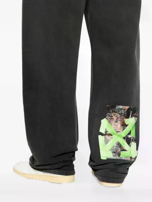 Off-White Arrows-detail Drawstring Track Pants