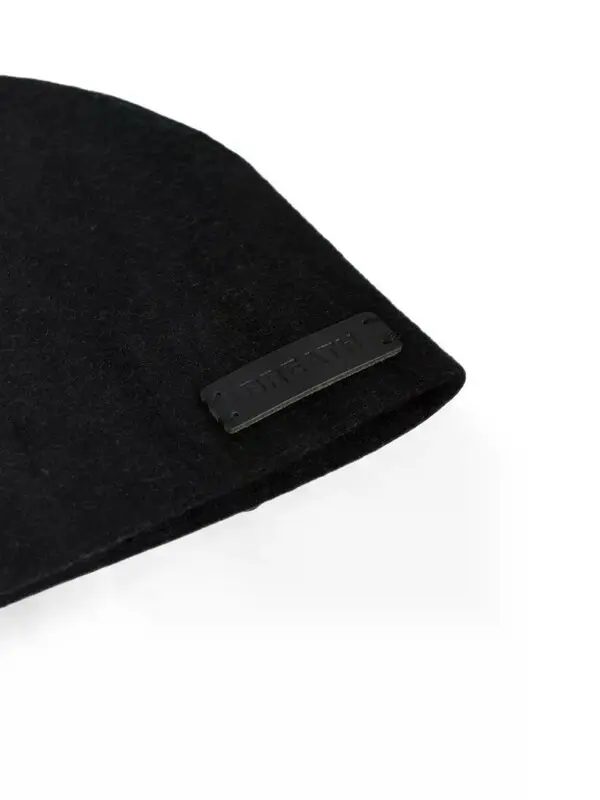 BREATH Company Logo-jacquard Beanie Hat
