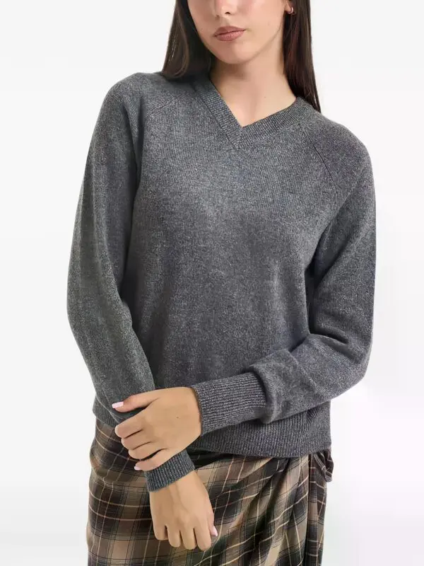 Max Mara Raglan-sleeve V-neck Sweater