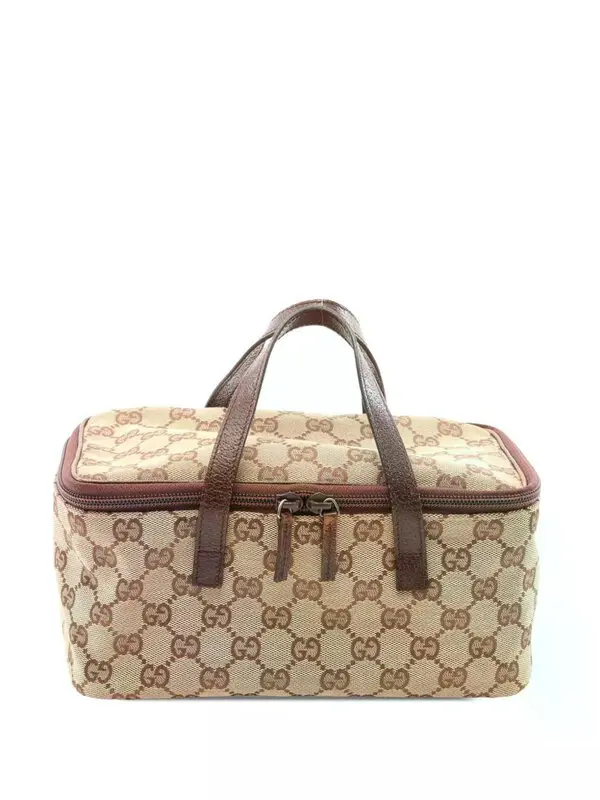 Gucci 2000-2015 Gg Canvas Vanity Bag