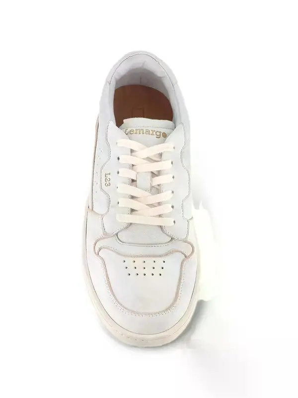 LEMARGO Perforated Panelled Sneakers