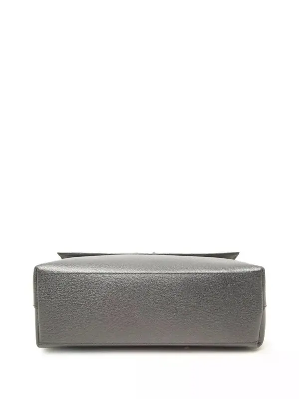Gucci 20th Century Leather Bamboo Handbag