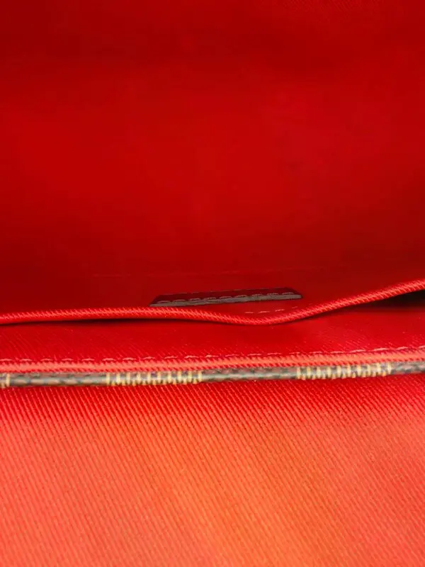 LOUIS VUITTON 2017 Damier Ebene Croisette Satchel