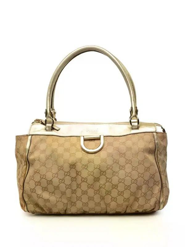 Gucci 2000-2015 Gg Canvas Abbey D Ring Tote Bag