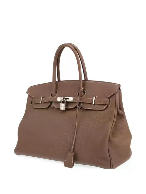 Hermès 2008 Birkin 35 Togo-leather Handbag - Brown