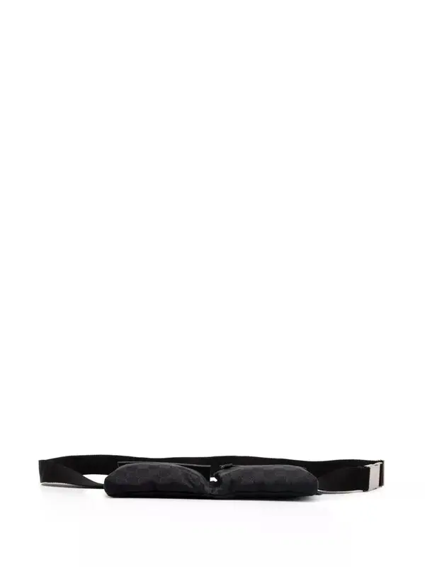 Gucci 2000-2015 Gg Canvas Double Pocket Belt Bag