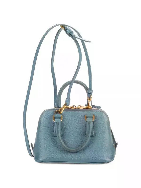 Prada Mini Promenada Logo-plaque Handbag