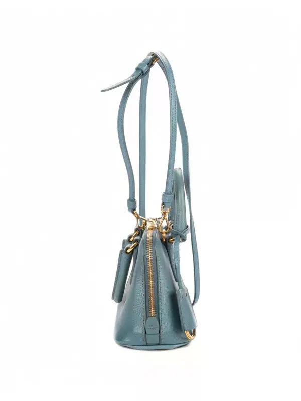 Prada Mini Promenada Logo-plaque Handbag