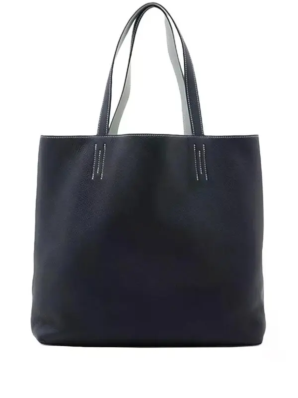 Hermès 2020 Clemence Double Sens 36 Tote Bag - Blue