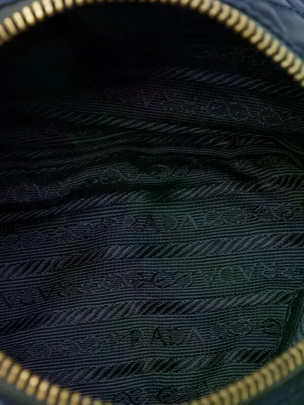 Prada 2000-2013 Impuntu Tessuto Chain Crossbody Bag