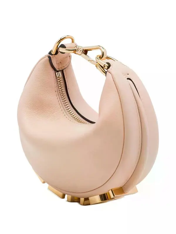 Fendi 2010-2026 Nano Leather Fendigraphy Hobo Bag