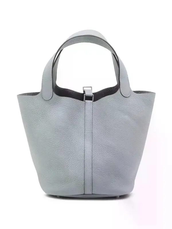 Hermès 2025 Clemence Picotin Lock 22 Handbag - Blue