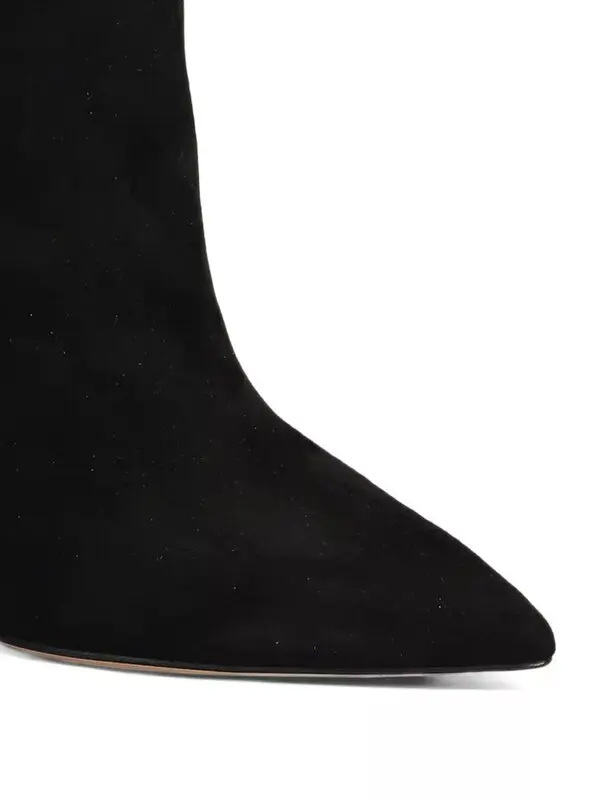 ANNA F. Point-toe Stiletto-heel Knee-high Boots