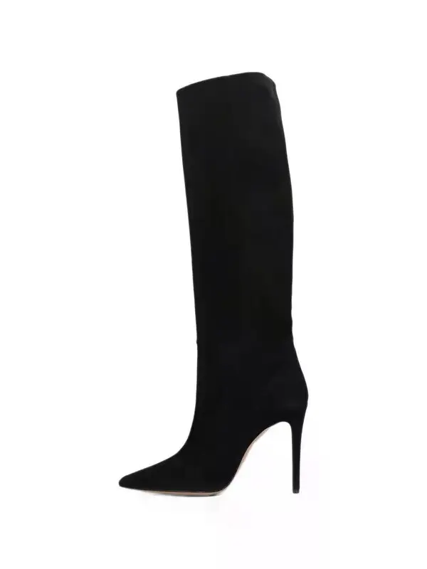 ANNA F. Point-toe Stiletto-heel Knee-high Boots
