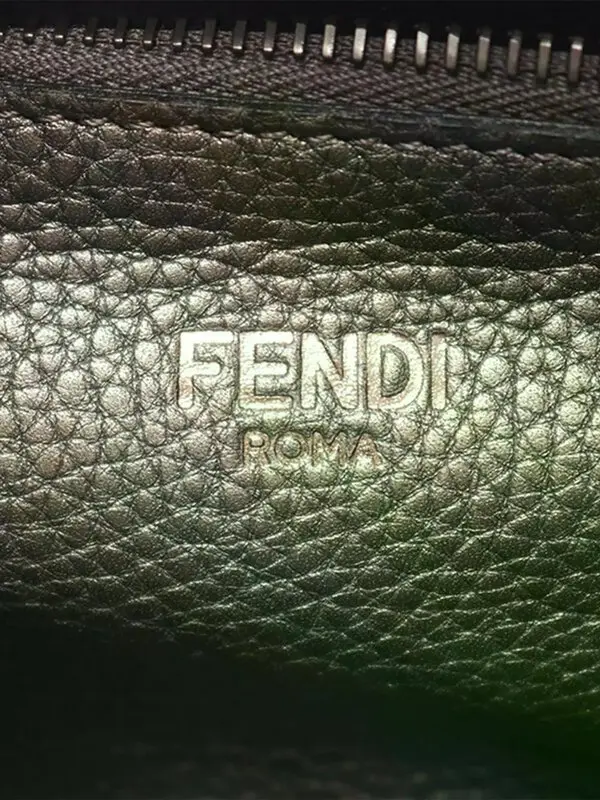 Fendi 2000-2010 Mini Leather Peekaboo Iseeu Satchel