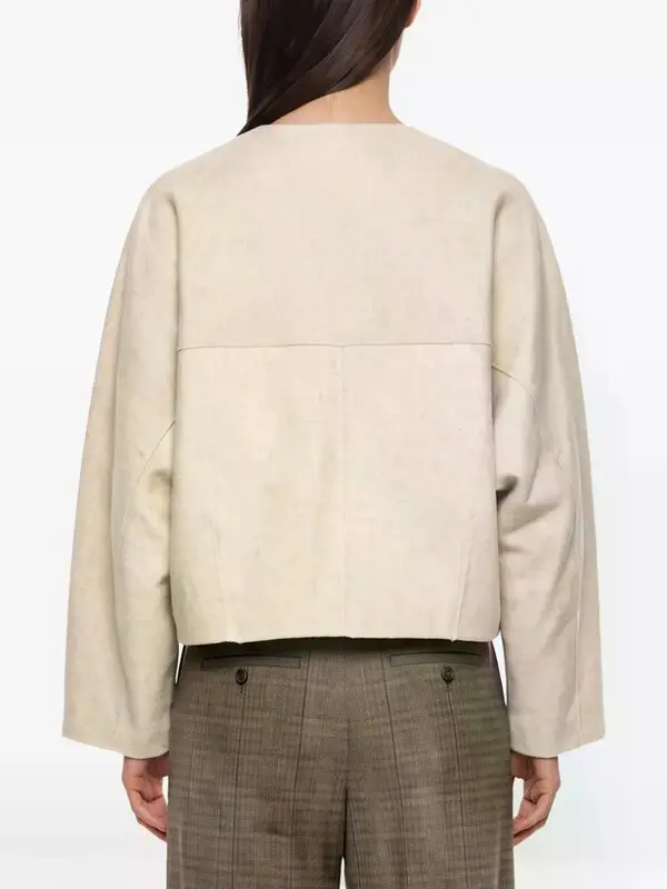 Soeur Hora Cropped Wide-sleeve Sweater