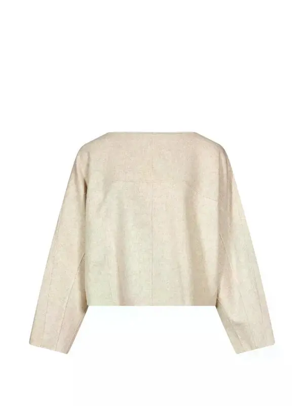 Soeur Hora Cropped Wide-sleeve Sweater