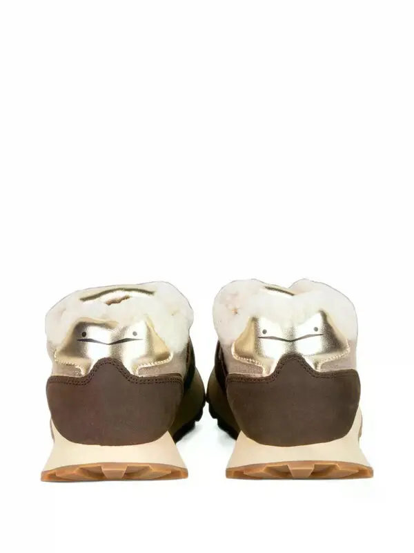 VOILE BLANCHE Paris Easy Metallic-detail Sneakers
